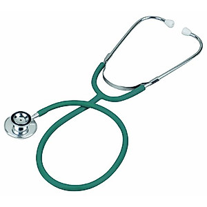 Veridian Healthcare Prism Series Dual Head Stethoscope, Teal, Boxed