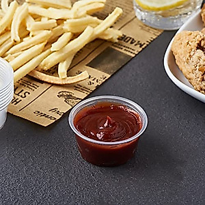 CIAO! 2OZ PP Clear Portion Cup, Lids Sold Separately (Case of 2,500)