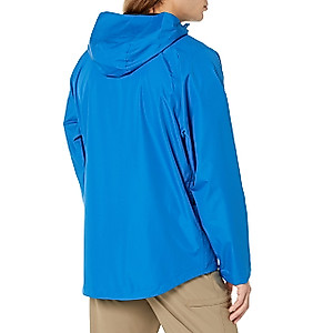 HUK Men's Gunwale Rain Water & Wind Proof Jacket, Blue, X-Large
