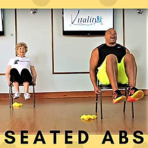 Easy to Follow Chair Exercise for Seniors- 4 DVDs + 30 Seated Senior Exercise Segments + Resistance Band. With 100s of workout combinations, This is The Last Senior Fitness DVD You Will Need to Buy!