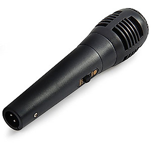 Karaoke Singing Machine Microphone System Unidirectional Dynamic Microphone with 5 Ft. Cord, XLR