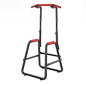 KDFJ Multifunction Indoor Pull Up Bar Horizontal Bars,Muscle Trainer Workout,Pull Up Station Power Tower Home Gym Fitness Equipment-Black