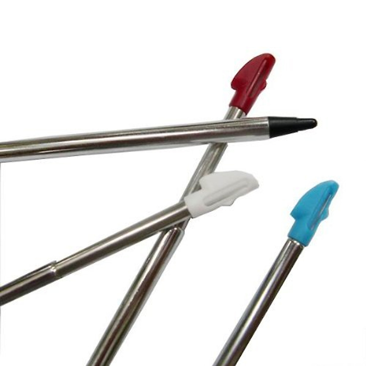 OSTENT Adjustable Metal Game Touch Stylus Pen for Nintendo 3DSLL/XL Console Pack of 4