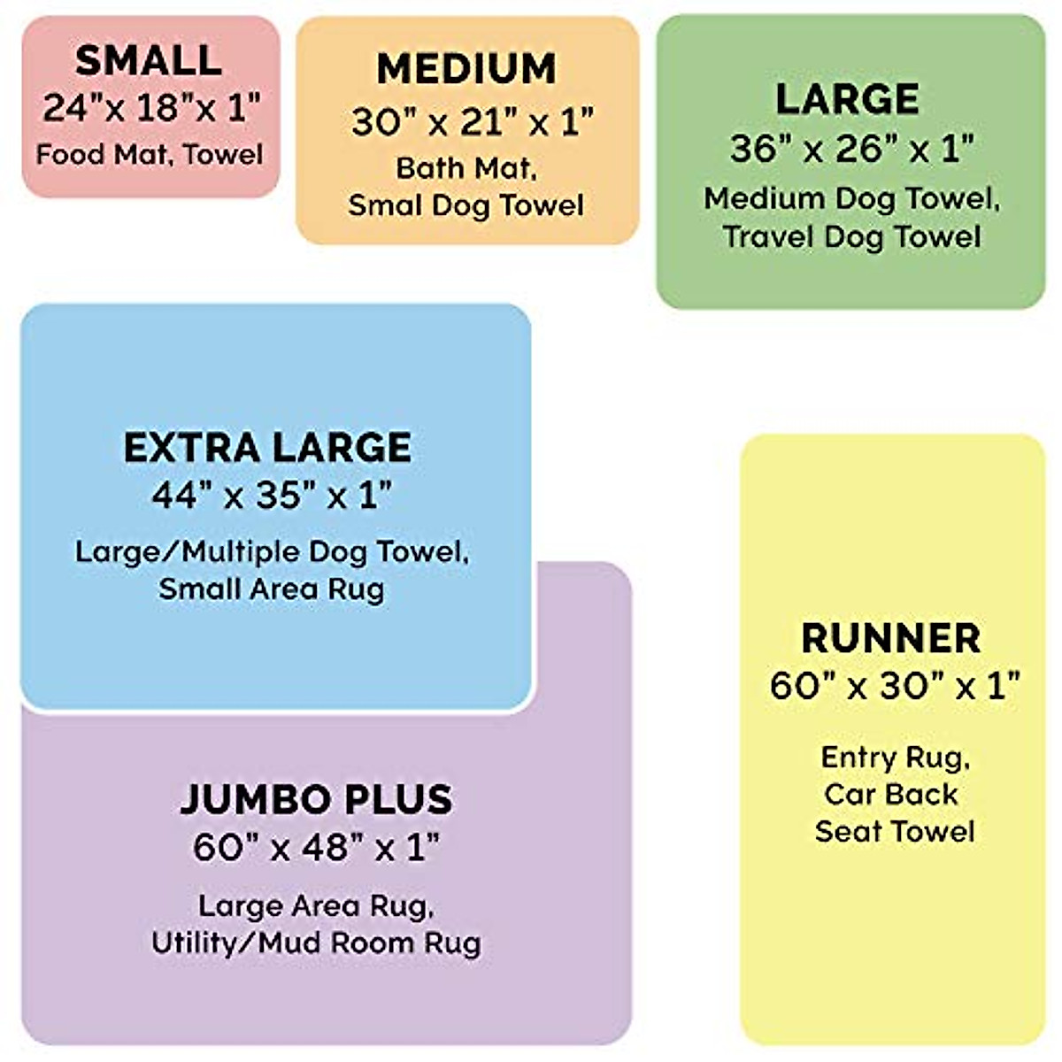 Furhaven XXL Runner Pet Door Mat Muddy Paws Absorbent Chenille Shammy Rug, Washable - Charcoal (Gray), Runner