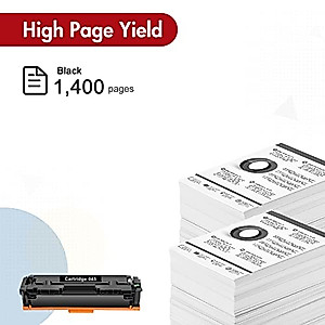 045 045H High-Yield Black Toner Cartridge 1-Pack Replacement for Canon 045H 045 Toner Cartridge Color ImageCLASS MF634Cdw MF632Cdw LBP612Cdw MF630C LBP610 Series Printer Ink