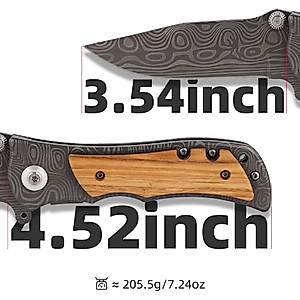 ZENNLAB Moblade Engraved Pocket Knife for Men - You'll Be My Always - Boyfriend Husband Birthday Gift, Anniversary Present for Him