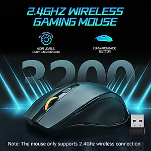 Mechanical Gaming Keyboard, 98 Keys RGB Backlit Full Size Keyboard with Blue Switch, Double Shot Injection Floating Keycaps, Full Anti-Ghost Wired Computer Keyboard for Windows PC Mac Xbox Gamer