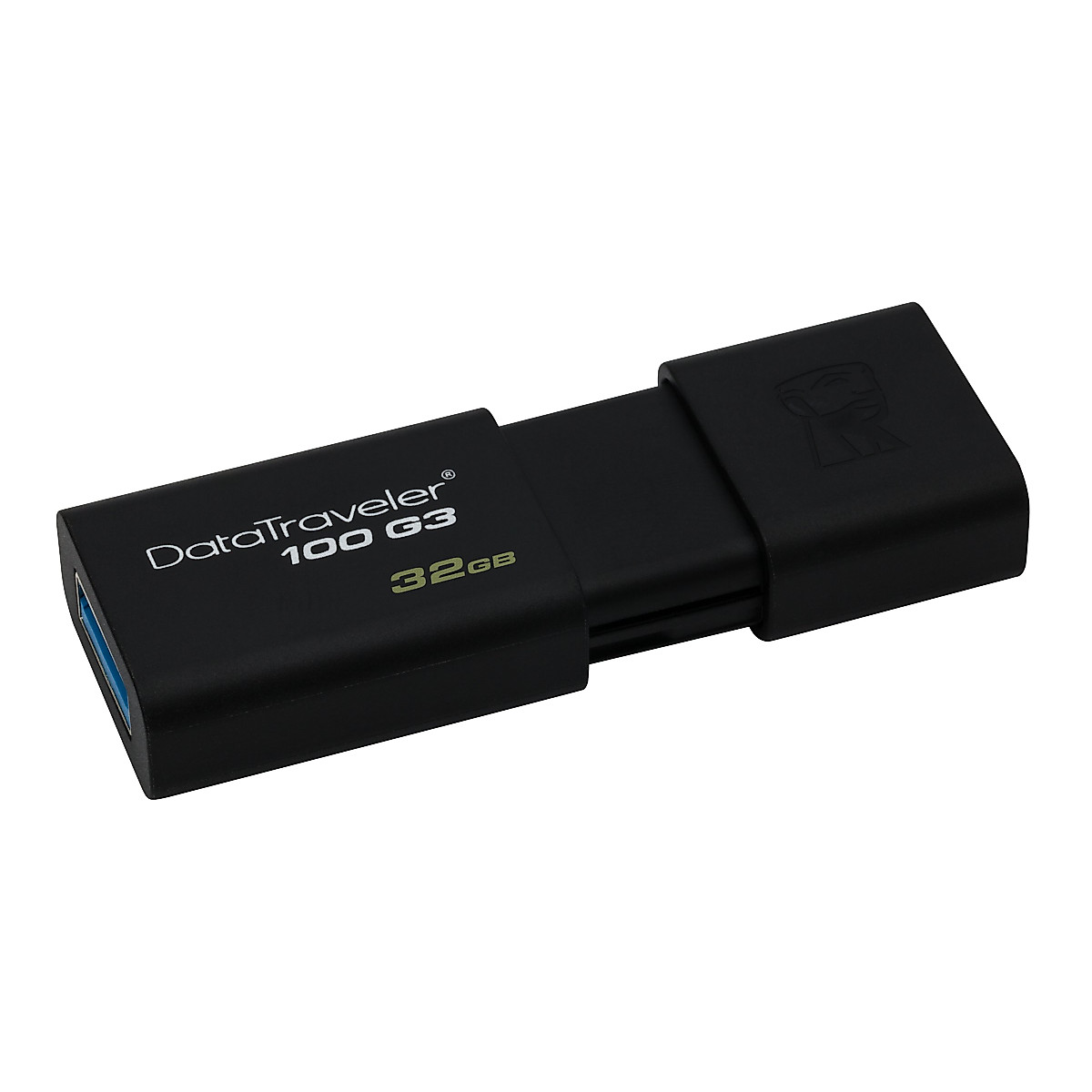 Kingston 32GB USB 3.0 Black DataTraveler 100 G3 2 Pack DT100G3/32GB-2P