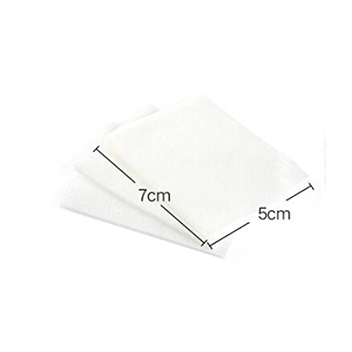 1200Pcs Makeup Facial Soft Cotton Pads Soft Cotton Wipes for Applying Lotion Removing Face Makeup Eye Makeup and Nail Polish