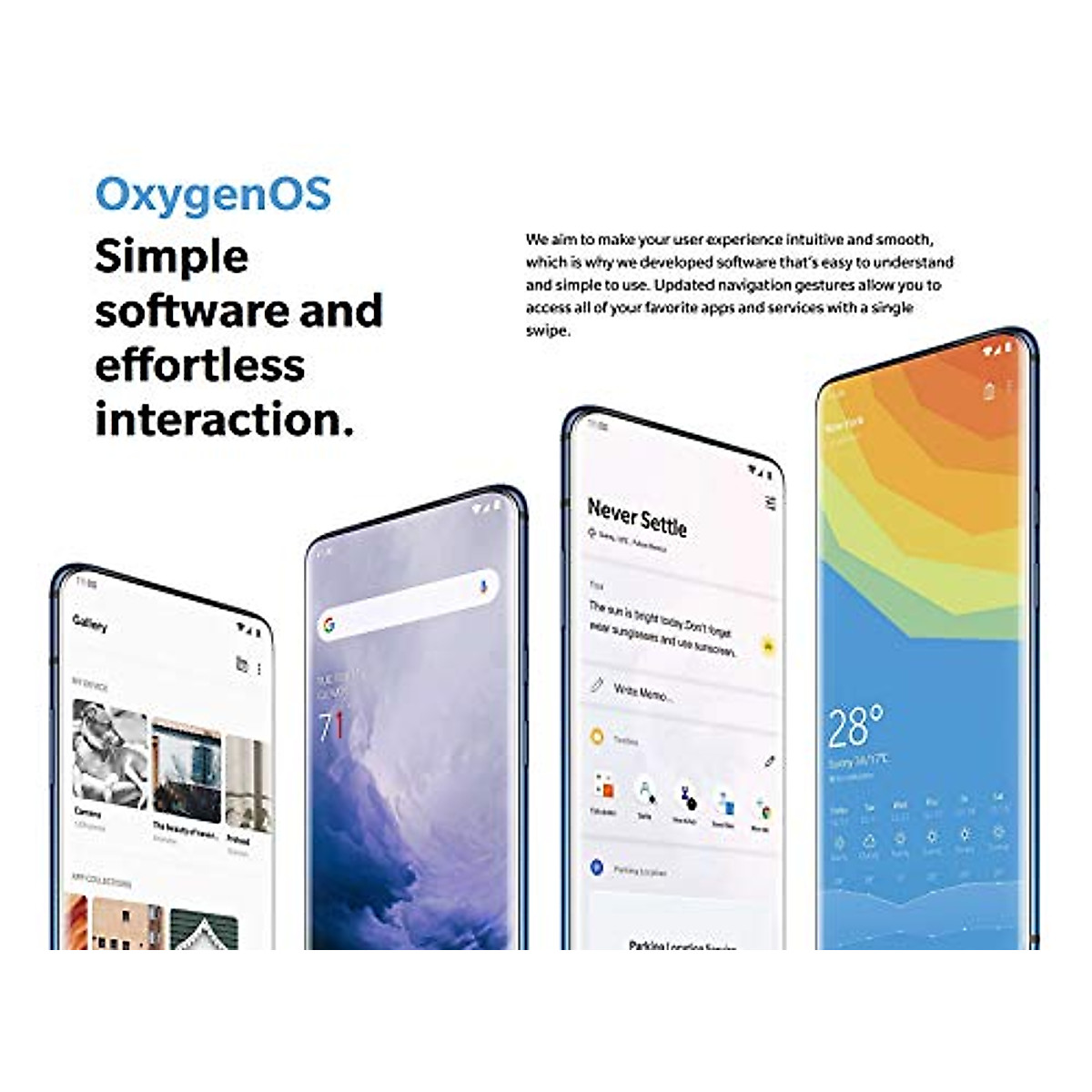 OnePlus 7 Pro 256GB ROM 8GB RAM Factory Unlocked 6.67 inch QHD+ AMOLED 90Hz Display Dual SIM Mirror Gray