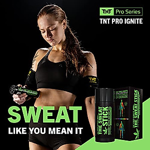 TNT Pro Ignite Workout Enhancer Sweat Gel Stick: Hot Cream for Tummy Belly - Belly Firming, Thigh & Arm Hot Sweat Cream, Exercise Thermogenic Cream For Men & Women, Skin Tightening Heat Lotion