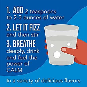 Natural Vitality Calm, Magnesium Citrate Supplement, Anti-Stress Drink Mix Powder - Gluten Free, Vegan, & Non-GMO, Raspberry Lemon, 16 oz
