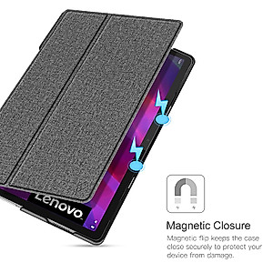 Fintie Case for Lenovo Yoga Tab 11 11" 2021 (YT-J706F), Premium Vegan Leather Slim Fit Case Folio Smart Stand Protective Cover with Auto Sleep/Wake Feature