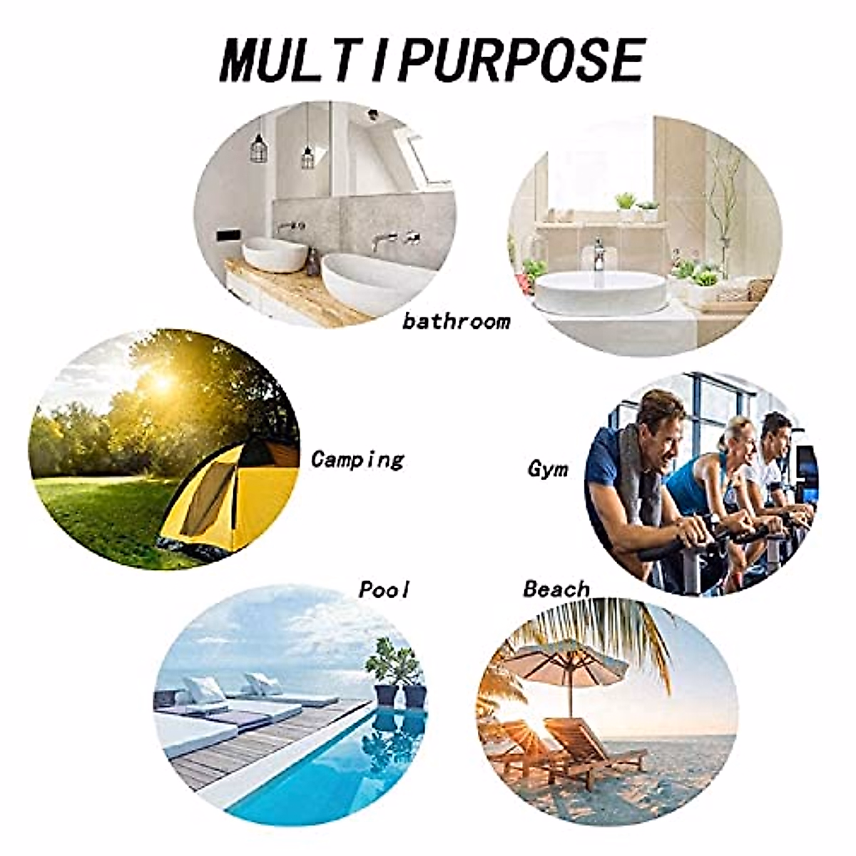 KOCOART Luxury Gold Ginkgo Bath Hand Towels Black Silver Kitchen Dish Towels Soft Quality Premium Washcloths Guest Fingertip Towel Decor for Bathroom Spa Gym Sport 16x30 in