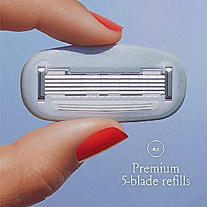 Billie Women’s Razor Refill Blades 5-Blade Cartridges - 4 count
