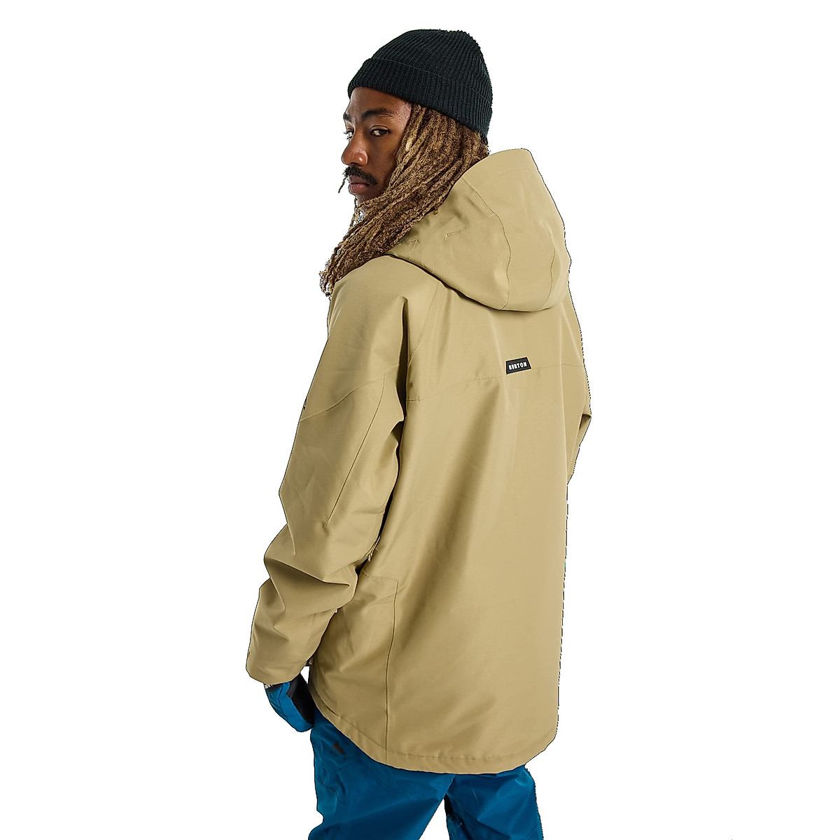 Burton Men's Standard Pillowline Gore‑TEX 2L Jacket, Kelp, Medium