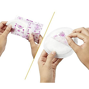 Medela Safe & Dry Ultra Thin Disposable Nursing Pads, 240 Count Breast Pads for Breastfeeding, Leakproof Design, Slender and Contoured for Optimal Fit and Discretion