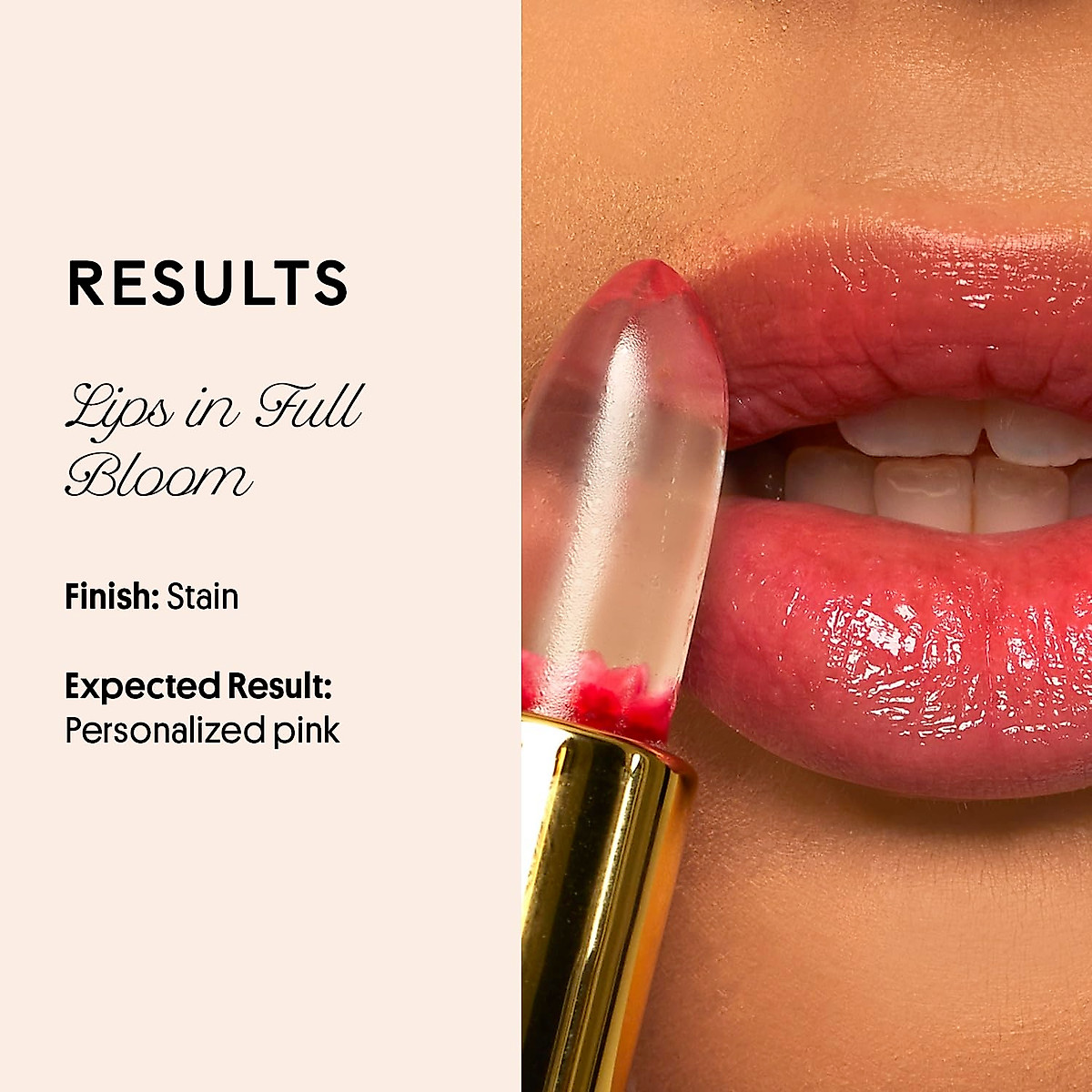 Winky Lux Flower Balm, pH Lip Balm, Color Changing Lipstick and Tinted Lip Balm Stain, Vegan & Cruelty Free Lip Balm, Hydrate & Plump, Sheer Pink Lipstick, Pink Flower