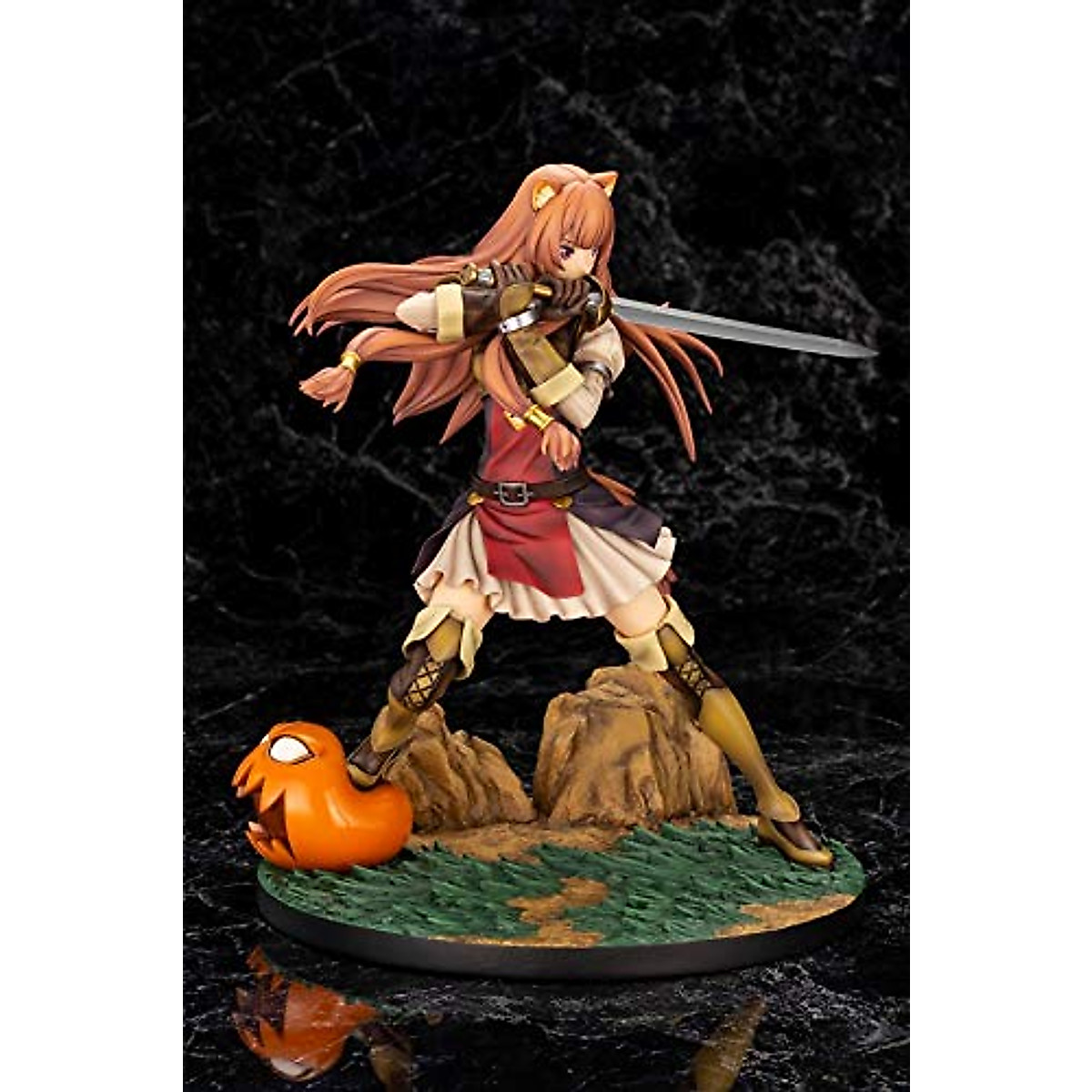 Kotobukiya The Rising of The Shield Hero Raphtalia ANI Statue, Multicolor