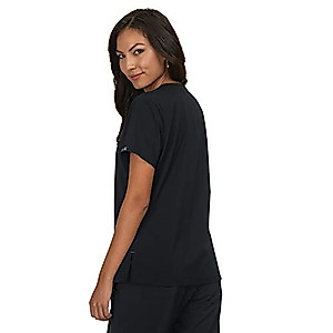 KOI Basics KOI1011 Women's Scrub Top Black M