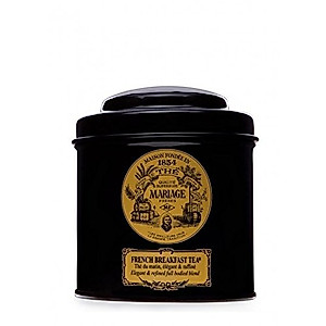 Mariage Freres. French Breakfast Tea 100g Loose Tea in a Tin Caddy (1 Pack)