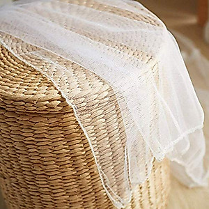 Mosquito Net, Bed Canopy Hanging Circular Curtain Netting for Single to King Size, Quick Easy Installation, Use to Cover The Baby Crib, Kid Bed, Girls Bed Or Full Size Bed