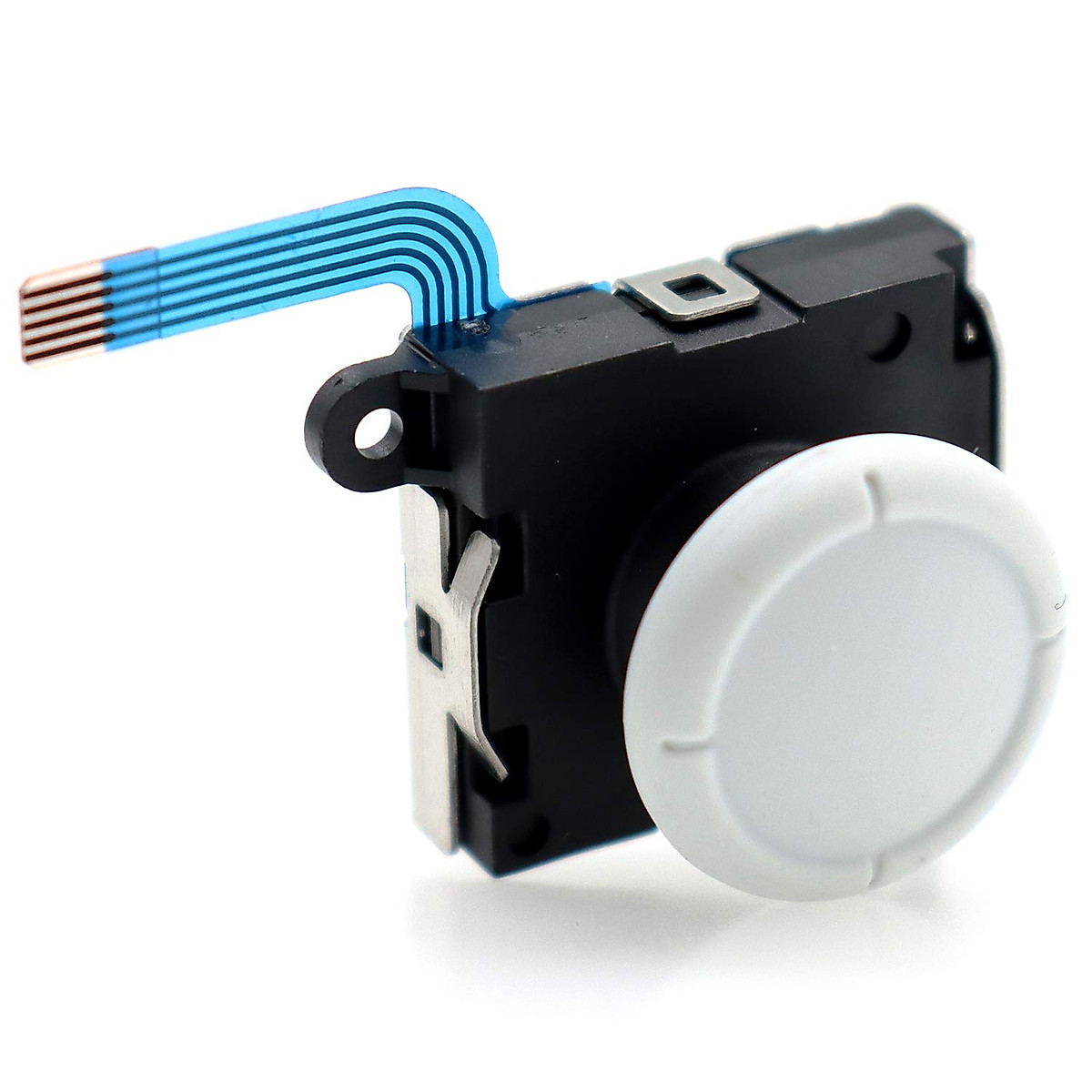 PartEGG Replacement Joystick ThumbStick Analog Button Control Module for Nintendo Switch Lite/Switch Joy-Con Controller (White)