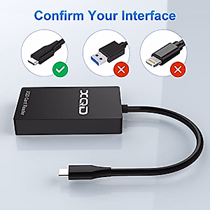 USB C XQD Card Reader, 5Gbps Type C XQD Memory Card Reader Compatible with Sony G/M Series USB Mark XQD Card, Lexar 2933x/1400x USB Mark XQD Card for Android/Windows/Mac OS/Linux/iPhone 16 15
