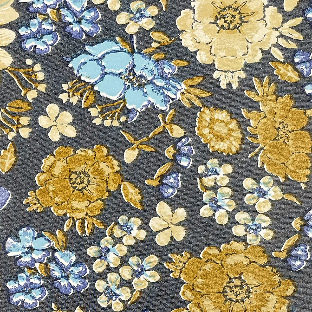 Yifely Self-Adhesive Shelf Liner Removable Drawer Paper Refurbish Old Furnitures Makeup Dresser Nightstands, Retro Floral, 17.7 Inch by 9.8 Feet