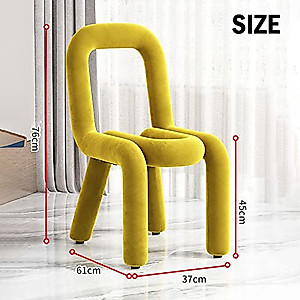 YUDIZWS Adult Highback Beanbag With Foot Stool/Perfect Chair For Gaming, Reading & Movie Watching/Lounger Large Bean Bag Chair