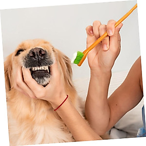 Hohopeti 1 Set Pet Toothbrush Pet Dental Brush Toothbrushes for Dogs Dog Dental Care Kit Cat Toothbrush Cat Finger Toothbrush Cat Teeth Toothbrush Dog Toothbrush Pp Oral Care Clean