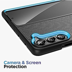 Encased DuraClip Series Samsung Galaxy Z Fold 5 Case with Belt Clip Holster, Black (2023 Release)