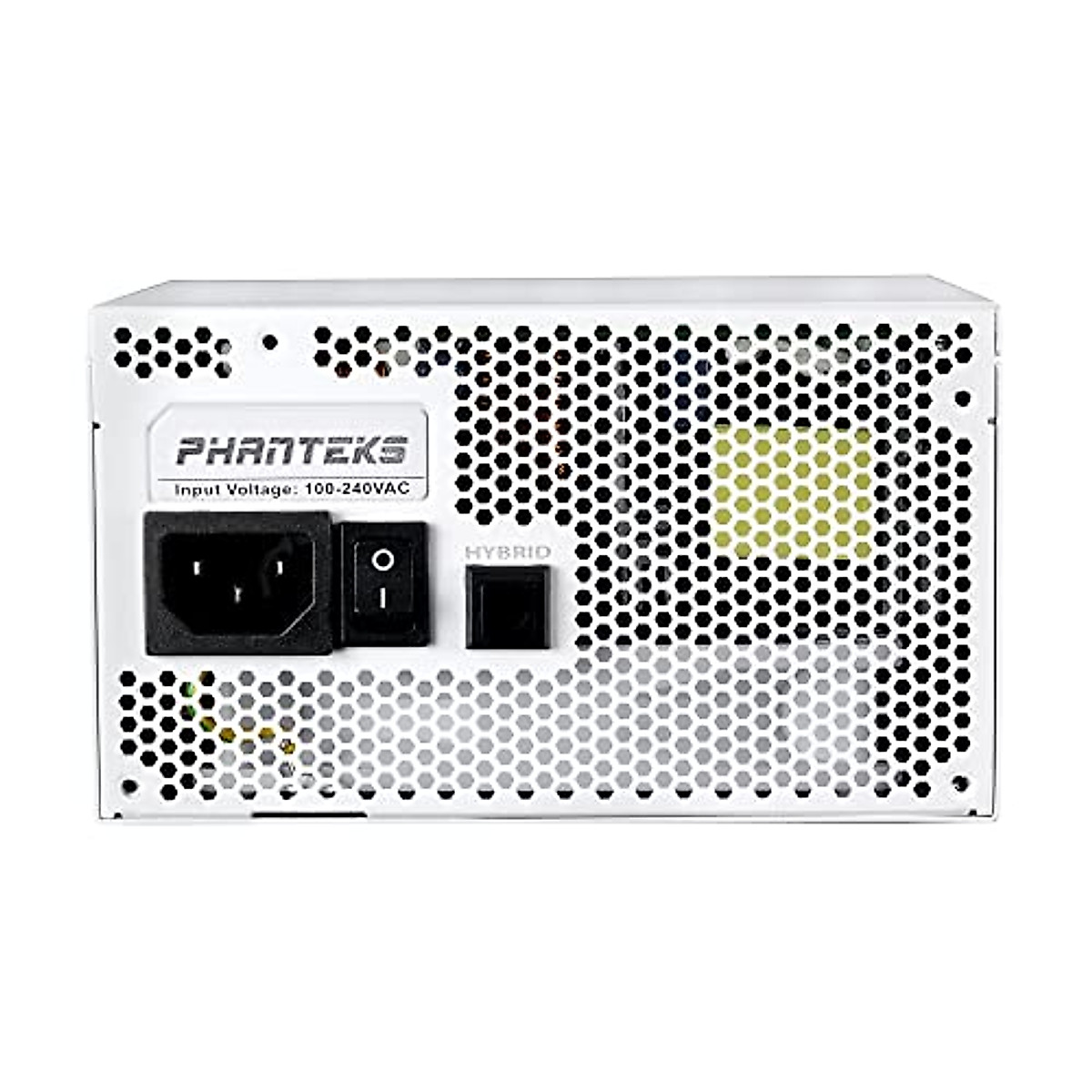 Phanteks (PH-P1000G_WT01) AMP Series 1000W 80PLUS Gold White Edition, ATX Power Supply, Fully Modular, Hybrid Mode, Silent fan, Revolt PRO LINK Certified