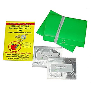 Codling Moth & Oriental Fruit Moth Trap (2 Pack, 8 Week)