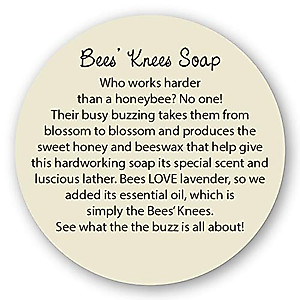 Seattle Sundries | Lavender Soap Bar for Women & Men - All Natural Handmade Bar Soap with Honey in a Low Waste Travel Tin - Stocking Stuffer Idea for Her