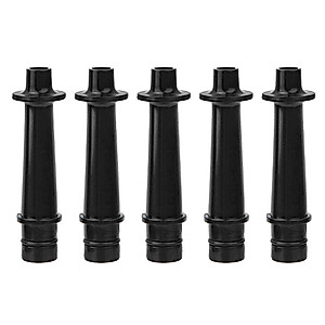 Pack of 5 Melodica Short Tube Plastic Melodica Mouthpiece Compatible with 37-key Pianica Melodica