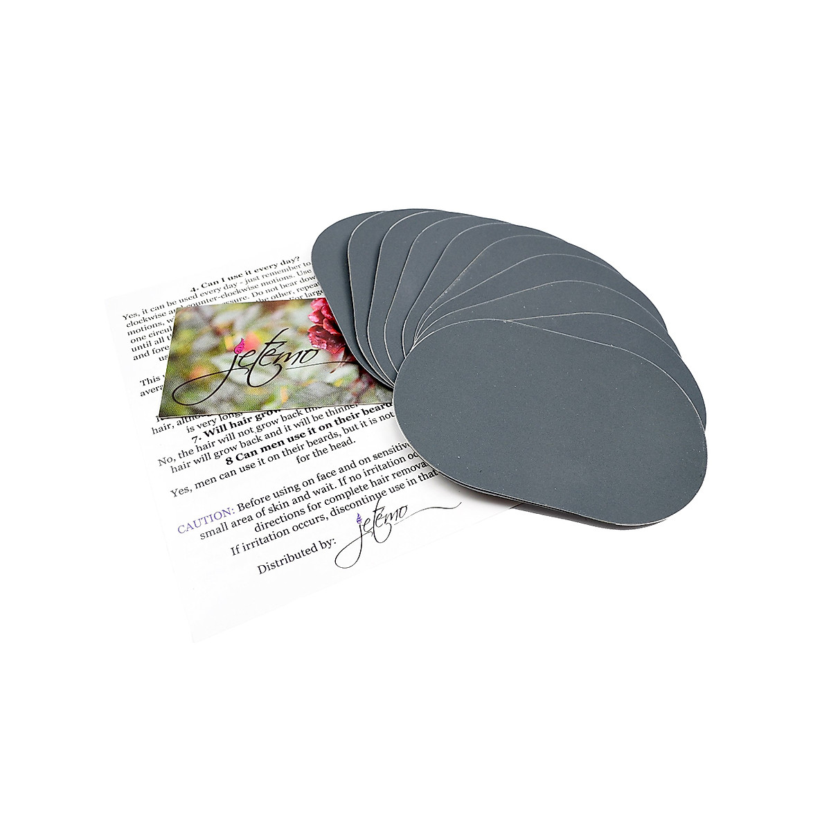 Jetemo Refill Pads for Smooth Away or Smooth Legs - 10 ONLY LARGE PADS