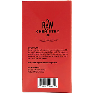 RawChemistry for Him - A Pheromone Infused Cologne Oil - Bold, Extra Strength Formula 15 ml.