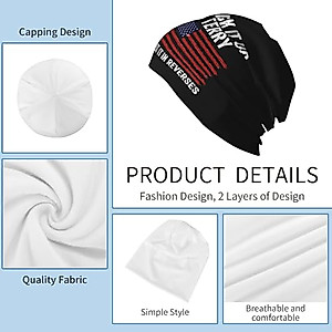 YVNUM Back It Up Terry Put It in Reverses Winter Beanie Hats for Men Women,Warm Cozy Knitted Cuffed Skull Cap