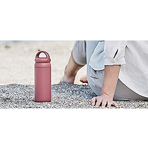 Kinto Day Off Tumbler 17oz/500ml Rose - Vacuum Insulated, Which Keeps Your Favorite Beverage Hot Or Cold for Hours Perfect for Carrying Around On Walks Or Day Trips