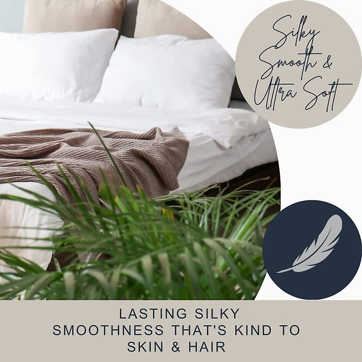 4 Piece Premium Sheet Set Cotton Full_54"x75", 100% Egyptian Cotton, 1000 Thread Count, 16 Inch Deep Pocket of Cotton Sheets, (Light Grey Solid) 100% Long Staple Sateen Soft Combed Cotton