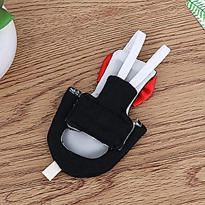 Balacoo Bird Diaper with Bow Bird Flight Suit for Budgie Parakeet Cockatiel Cockatoo African Macaw