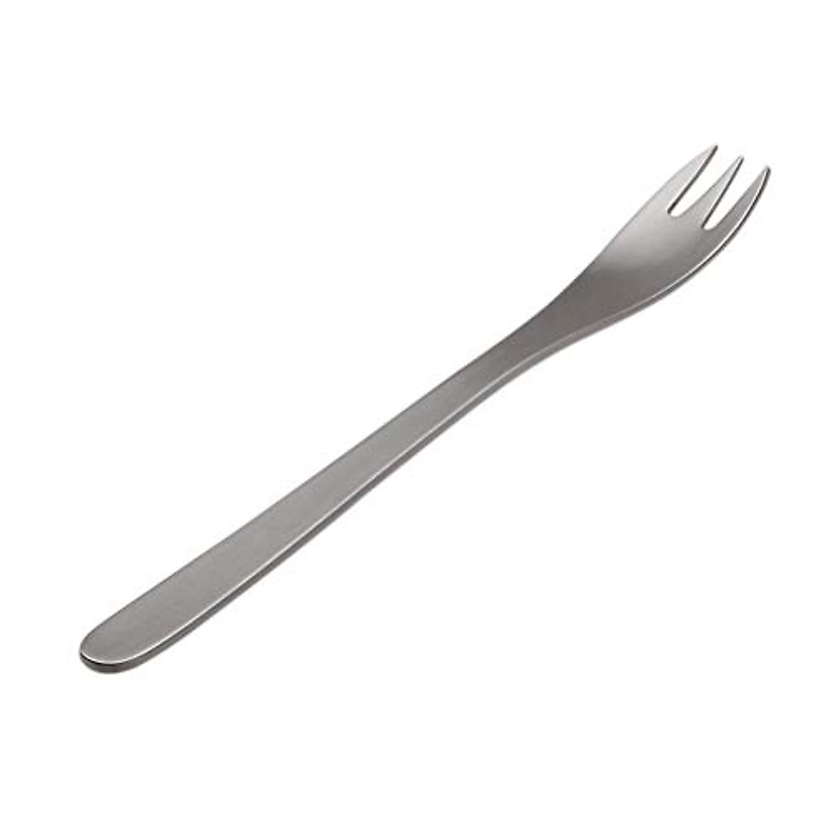 Sori Yanagi Simple Form Cutlery for Easy Use, Tsubamesanjo Stainless Steel Fish Fork, Sleek Design for Smooth Texture, Dishwasher Safe, Brushed Finish