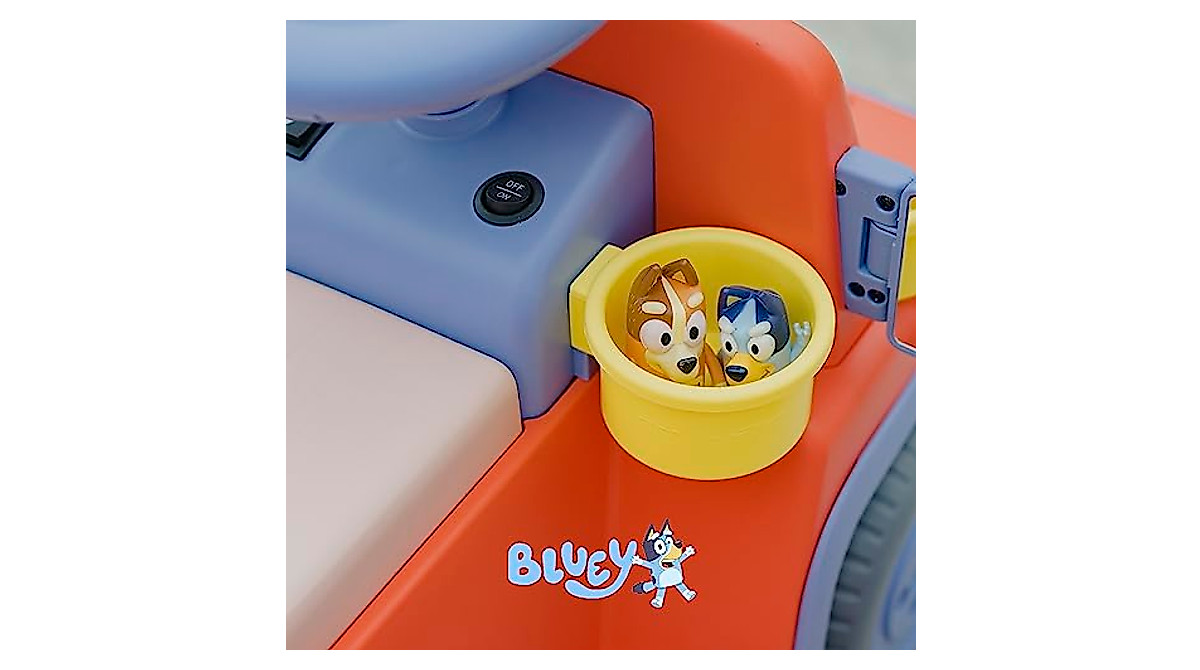 Bluey 6V Ride On Car for Kids - Safe & Fun Electric Toy