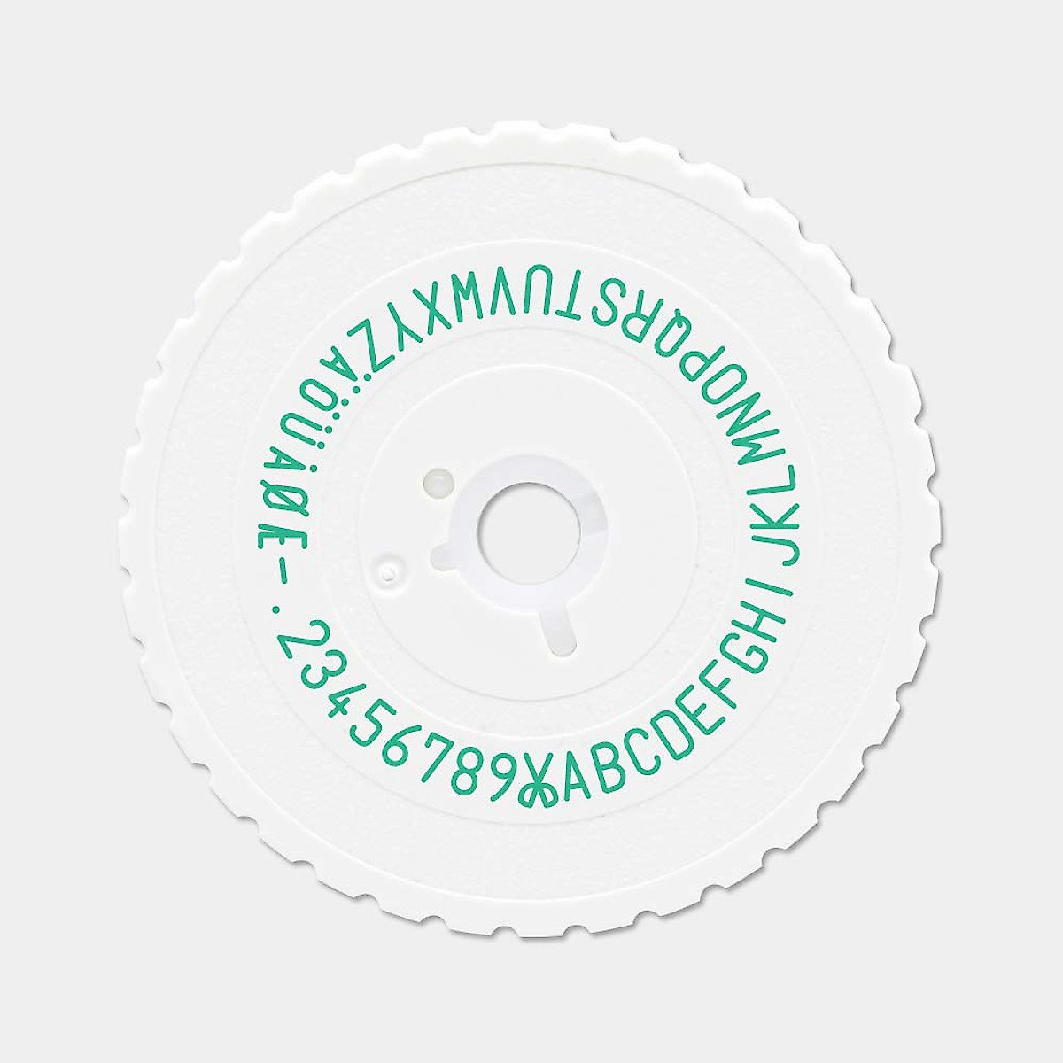 Motex Embossing Label Maker, Label Writer -E-101 (1 Wheel, White)