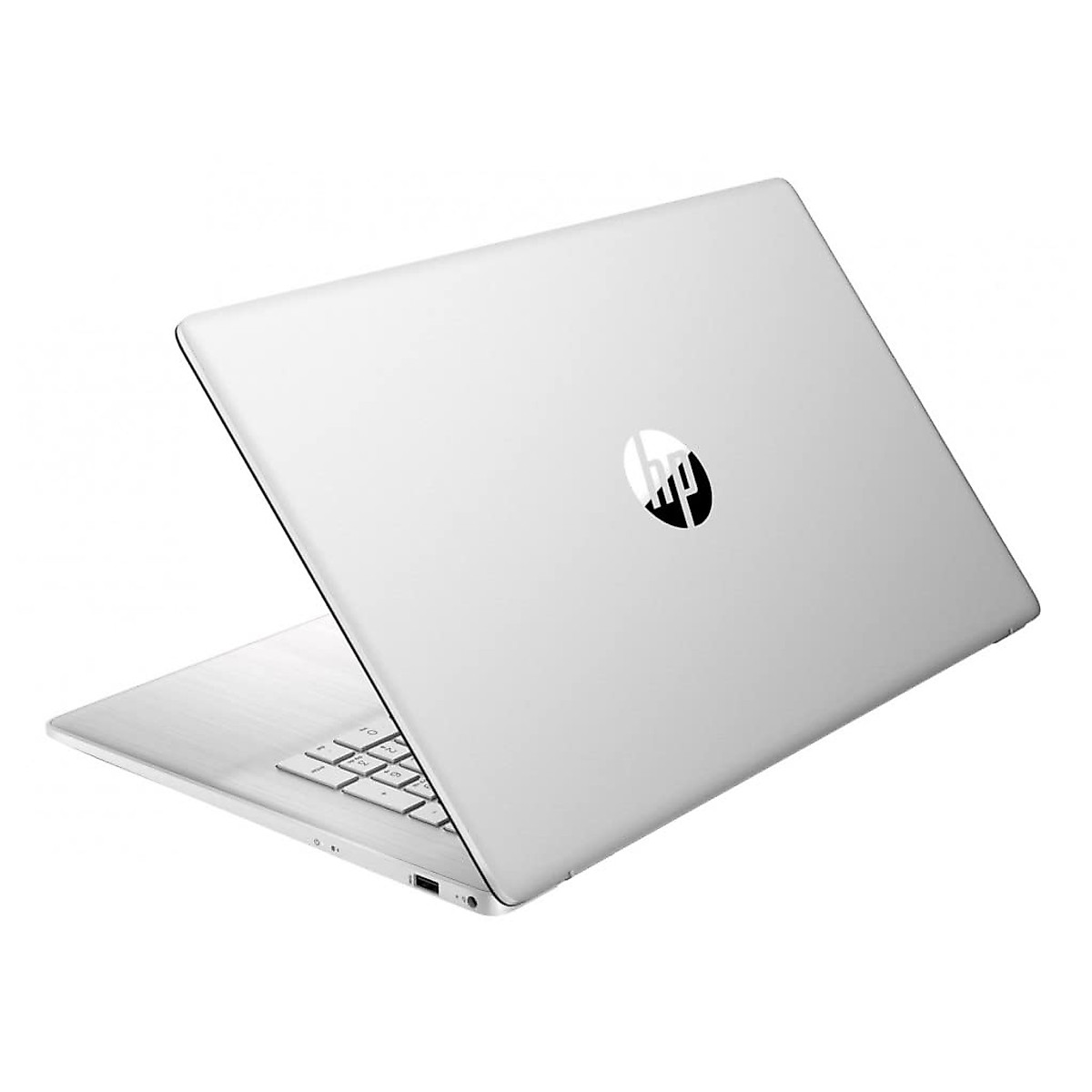 HP 17-cn0079cl 17.3-inch Laptop FHD IPS 11th Gen Intel Core i7 16GB DDR4 RAM 512GB SSD Intel Iris Xe Graphics Backlit Keyboard, HDMI, USB-C, WiFi, Bluetooth Windows 11 Home, Natural Silver (Renewed)