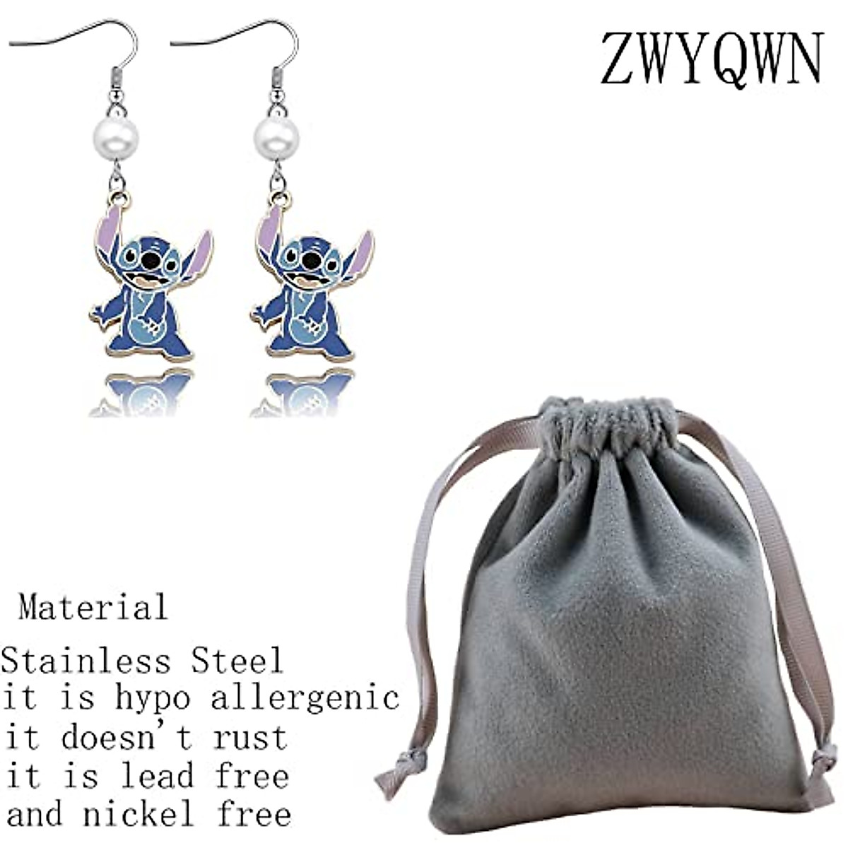 Ohana Family Earrings With Birthstone Ohana Jewelry for Women Family Friend Birthday Gifts for Friends Sister(earring)