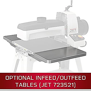 JET JWDS-1836, 18" x 36" Drum Sander with Stand, 1Ph 115V (723530K)