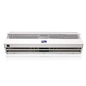 Awoco 60” Super Power 2 Speeds 2100 CFM Commercial Indoor Air Curtain, UL Certified, 120V Unheated with an Easy-Install Magnetic Switch