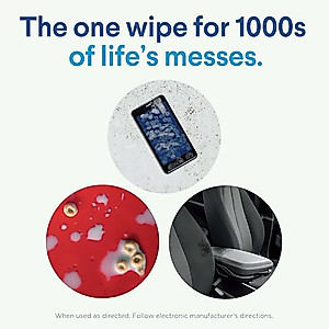 Clorox Disinfecting Wipes, Bleach Free Cleaning Wipes, Crisp Lemon, 35 Count (Package May Vary)